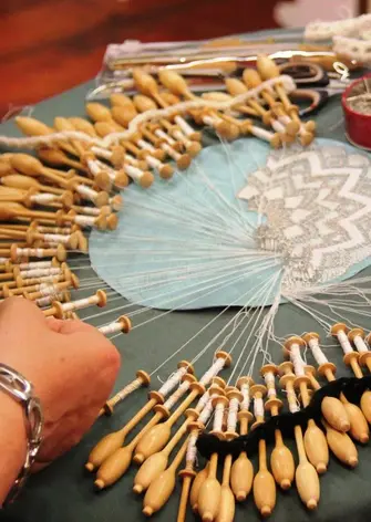 beginners lace making